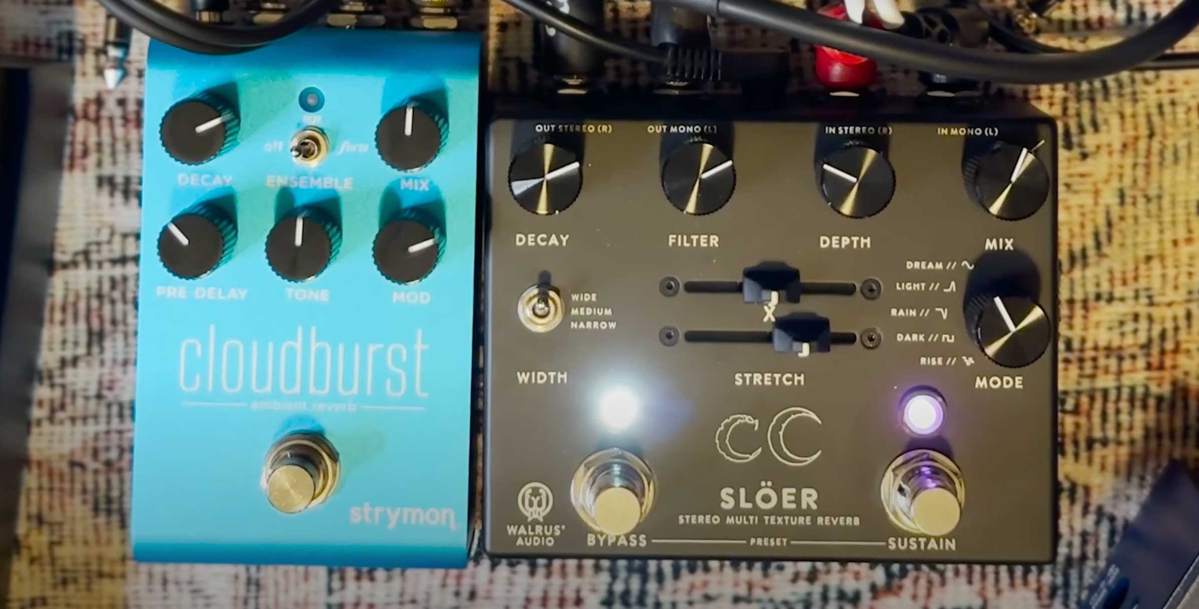 Can the Walrus Slöer do the Strymon Cloudburst Ensemble Mode? - The ...